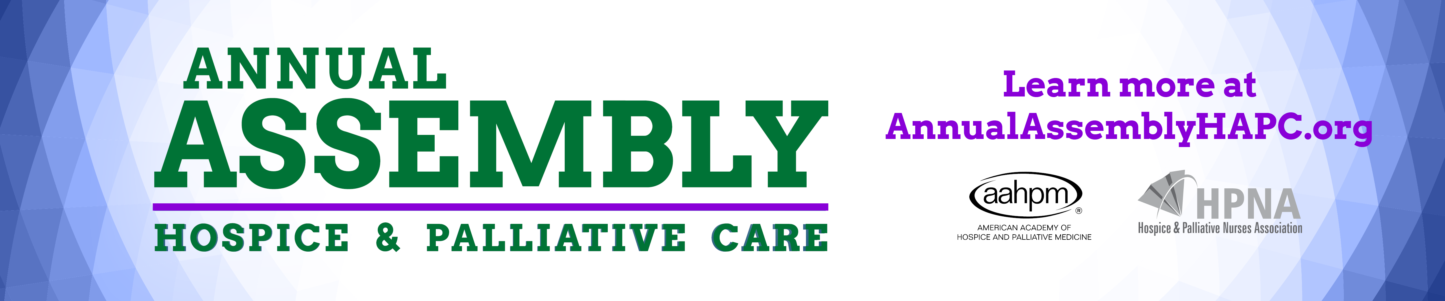 2025 Annual Assembly of Hospice and Palliative Care | American Academy of Hospice and Palliative ...